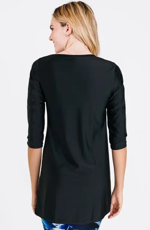 CALYPSA Gia Swim Tunic - Black