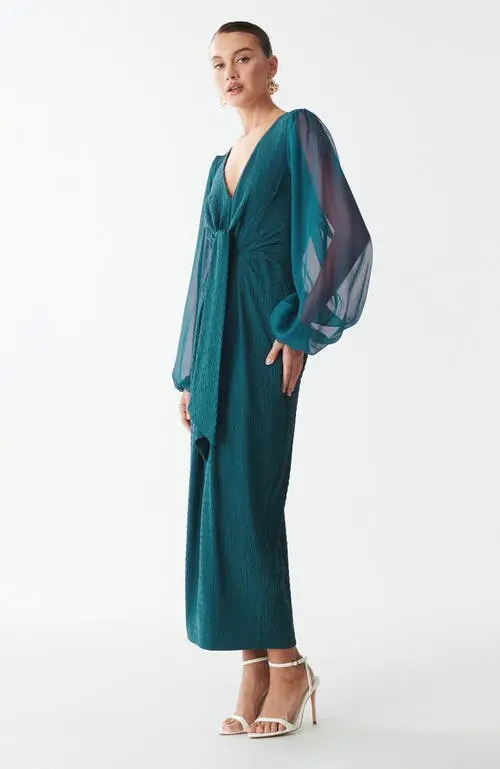 SAVEL Indiana Midi Dress - Teal