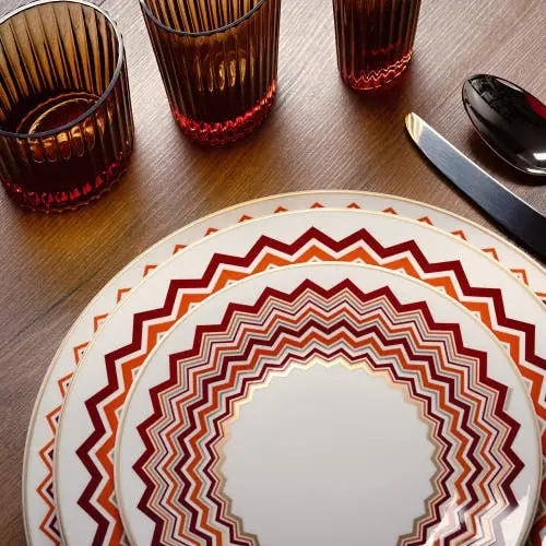 Missoni Dinner Plate 2 Pcs. Set - Multicolor
