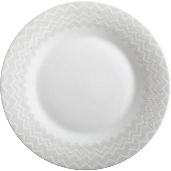 Missoni Dinner Plate 2 Pcs. Set - White