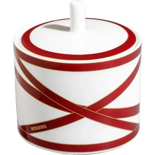 Missoni Sugar Pot - Bordeaux
