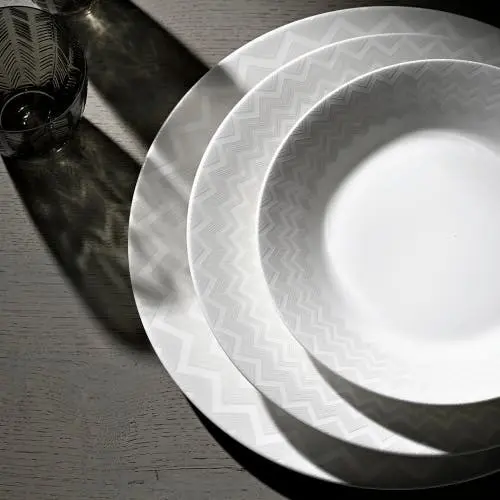 Missoni Bread And Butter Plate 2 Pcs. Set - White