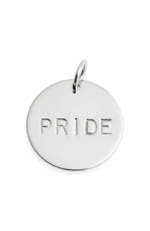NASHELLE Pride Charm - Sterling Silver