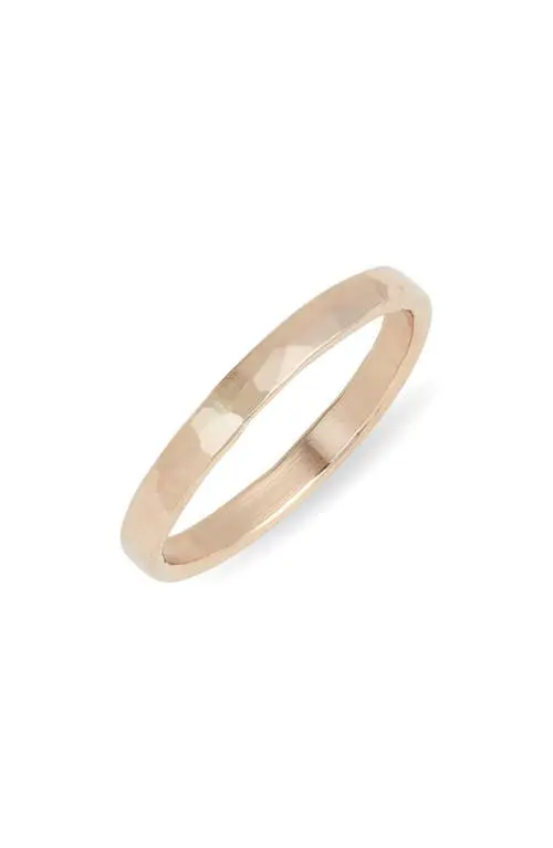 NASHELLE Band Ring - Gold Fill