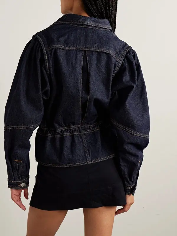 Isabel Marant Dolie Denim Jacket - Blue