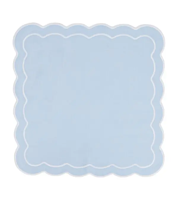 MAISON MARGAUX Set Of 4 Bella Napkins - Blue