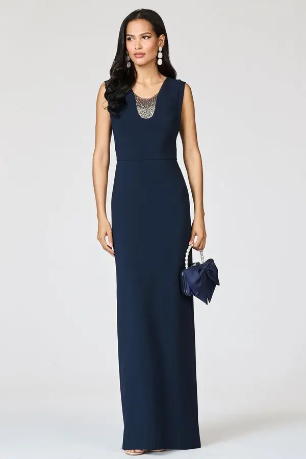Sachin & Babi Embellished Natalie Gown