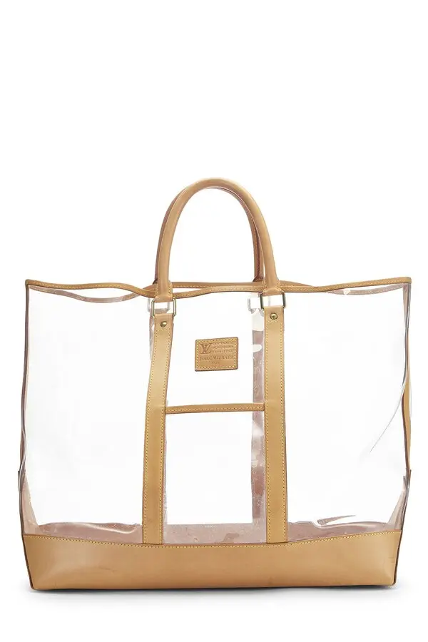 LOUIS VUITTON Isaac Mizrahi Sac Weekender - Clear