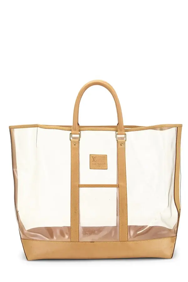 LOUIS VUITTON Isaac Mizrahi Sac Weekender - Clear