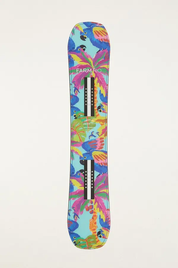 FARM RIO WHITESPACE Blue Macaw Freestyle Snowboard