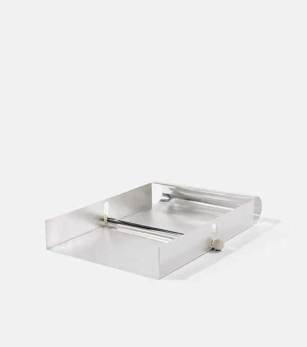 NATALIA CRIADO Plated Paper Holder - Silver