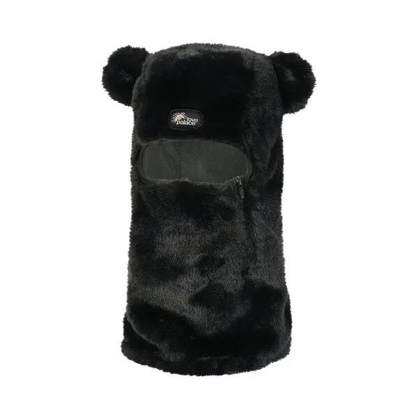 PALACE Furry Ears Balaclava - Black