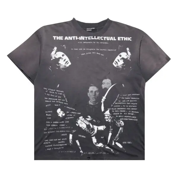 Enfants Riches Déprimés Anti-intellectual Ethic T-shirt - Black
