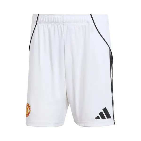 Adidas Manchester United 25/26 Home Shorts - White