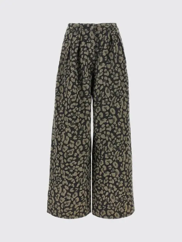 Alanui Printed Wide Leg Pants