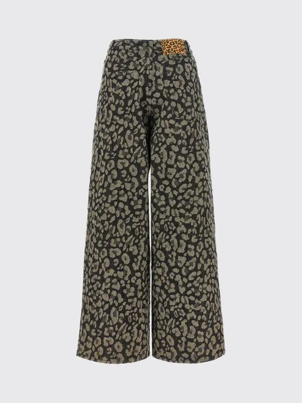 Alanui Printed Wide Leg Pants