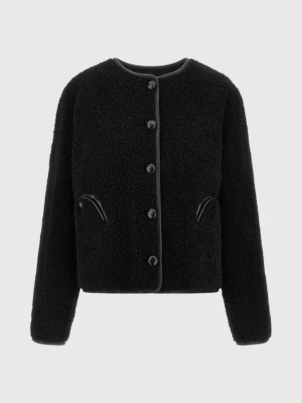 BLAZÉ MILANO Fur Coat - Black