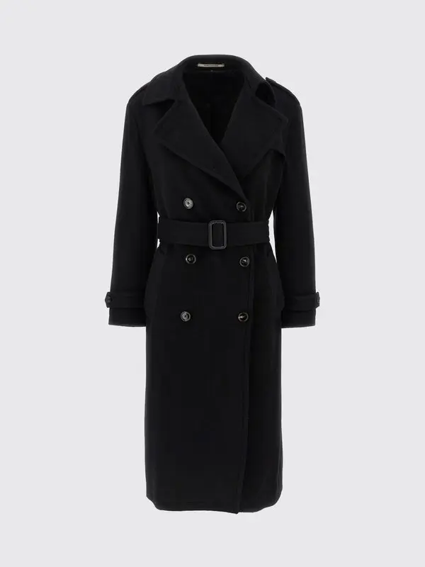 Tagliatore Belted Double Breasted Coat