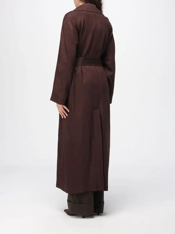 ALYSI Long Jacket - Brown