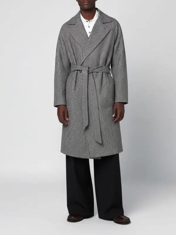 Tagliatore Belted Overcoat