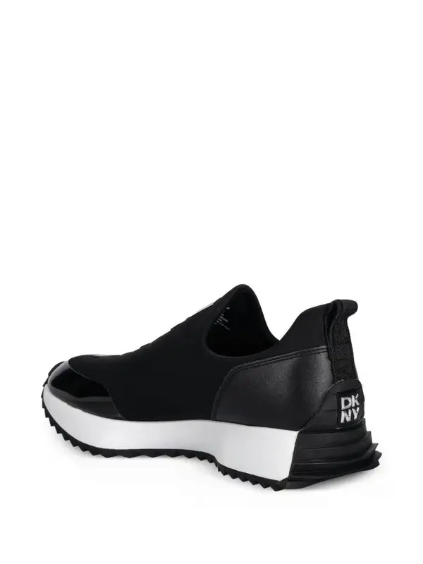 Dkny 35mm Logo-detail Sneakers - Black