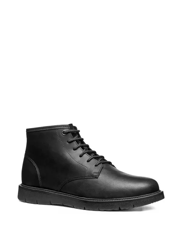 Geox Pove Lace-up Leather Boots