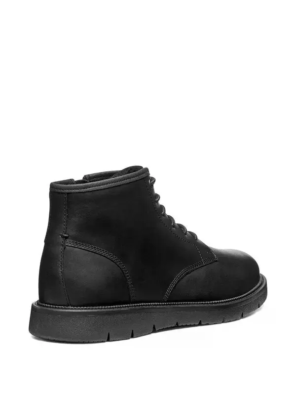 Geox Pove Lace-up Leather Boots