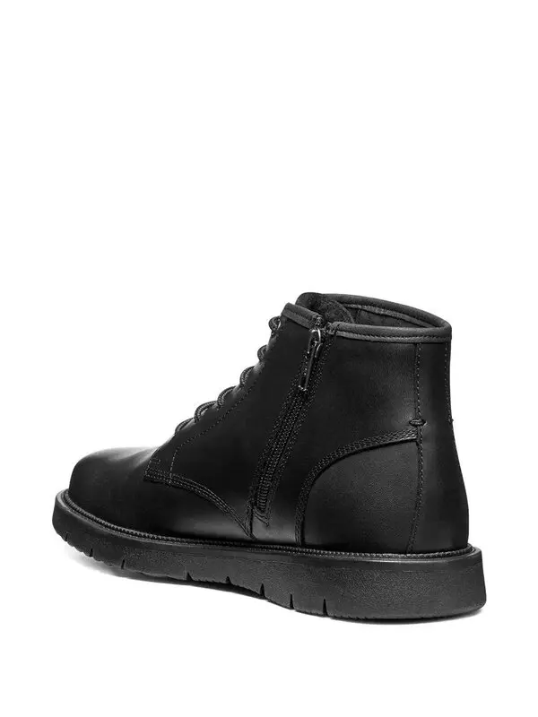 Geox Pove Lace-up Leather Boots