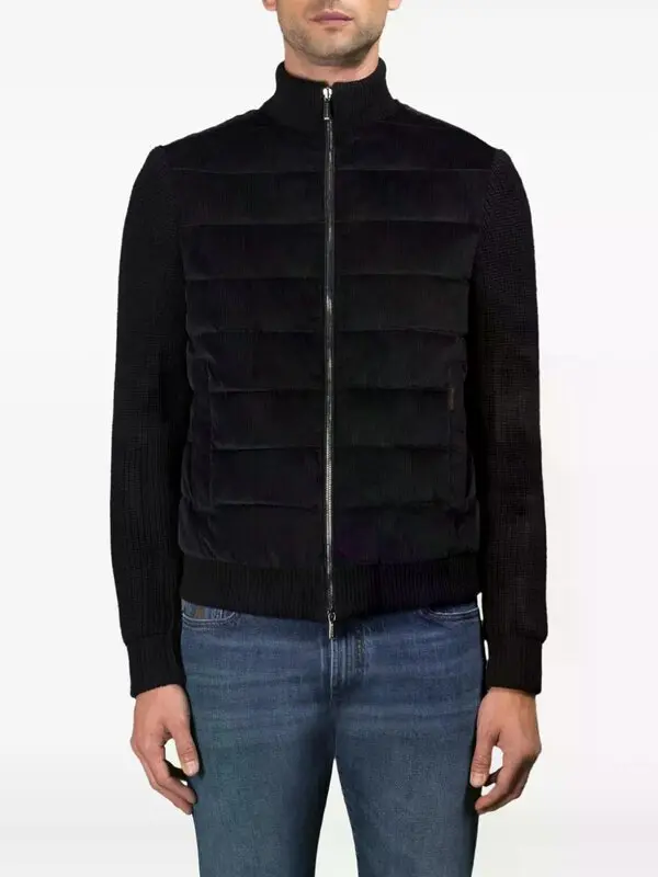 MOORER Quilted Corduroy Jacket