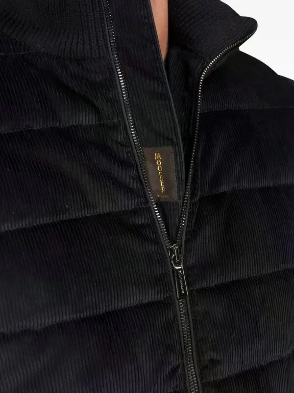 MOORER Quilted Corduroy Jacket