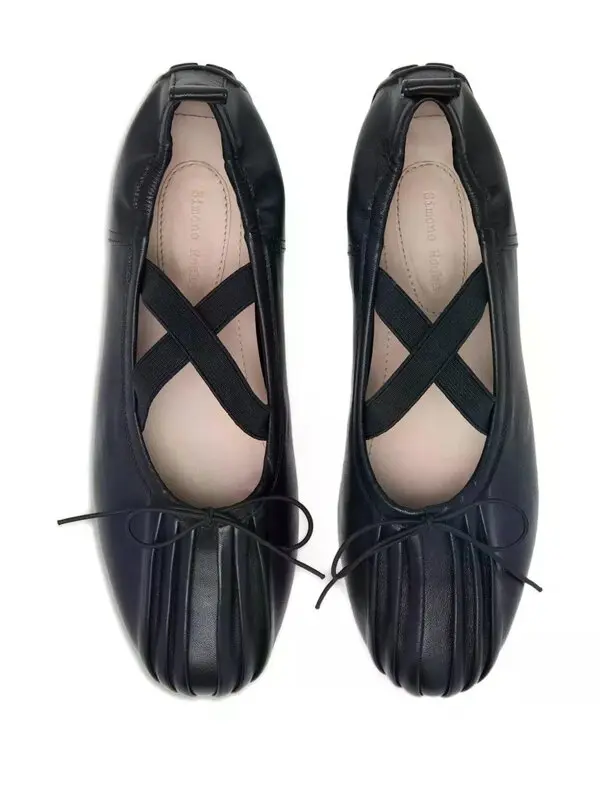 Simone Rocha Grip Cross-strap Ballerina Flats