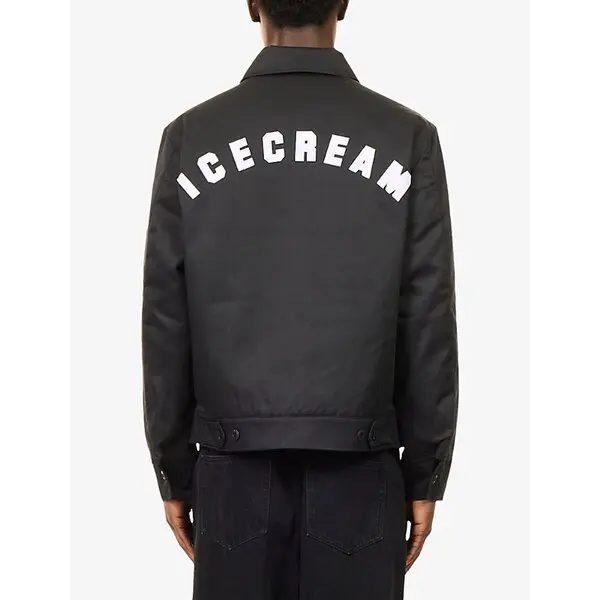 ICECREAM Logo-embroidered Cotton-blend Jacket