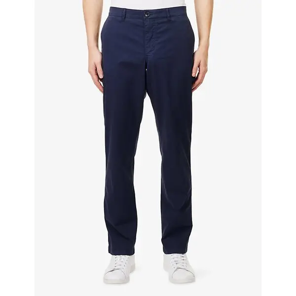Paul Smith Tapered-leg Chino Stretch-cotton Trousers