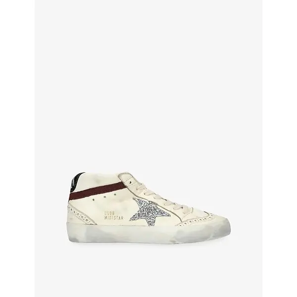 GOLDEN GOOSE Mid Star Leather Trainers