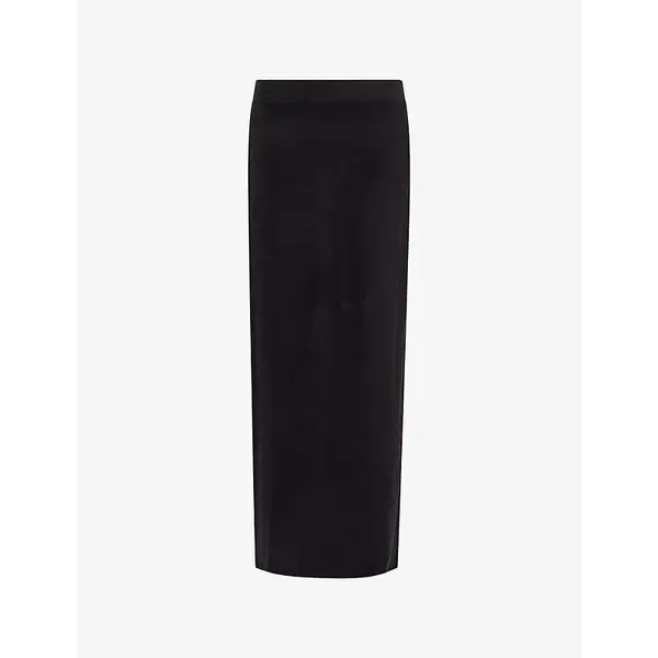 DJERF AVENUE Stretch-woven Midi Skirt