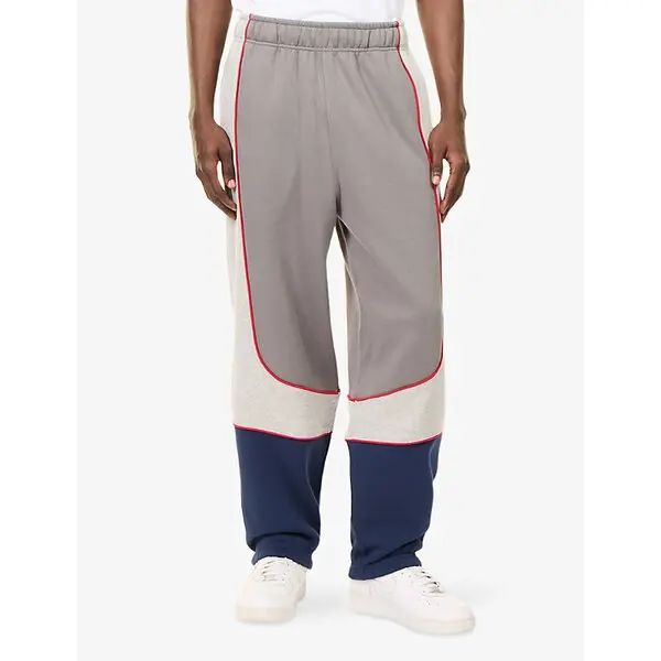 ICECREAM Warmup Logo-embroidered Cotton-jersey Joggers