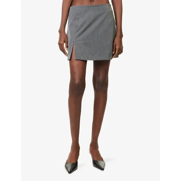 DJERF AVENUE Stretch-woven Mini Skirt