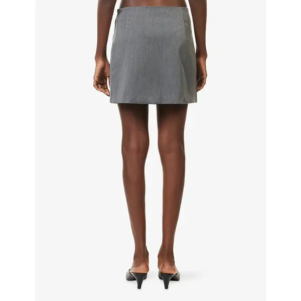 DJERF AVENUE Stretch-woven Mini Skirt