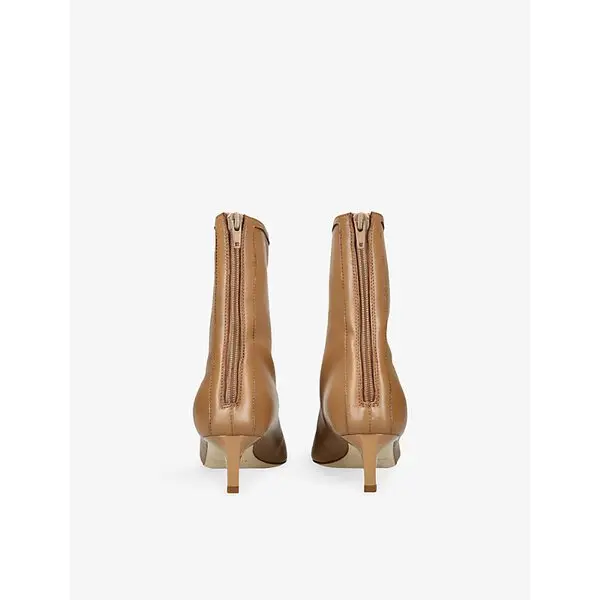 Dear Frances Topo Leather Ankle Boots