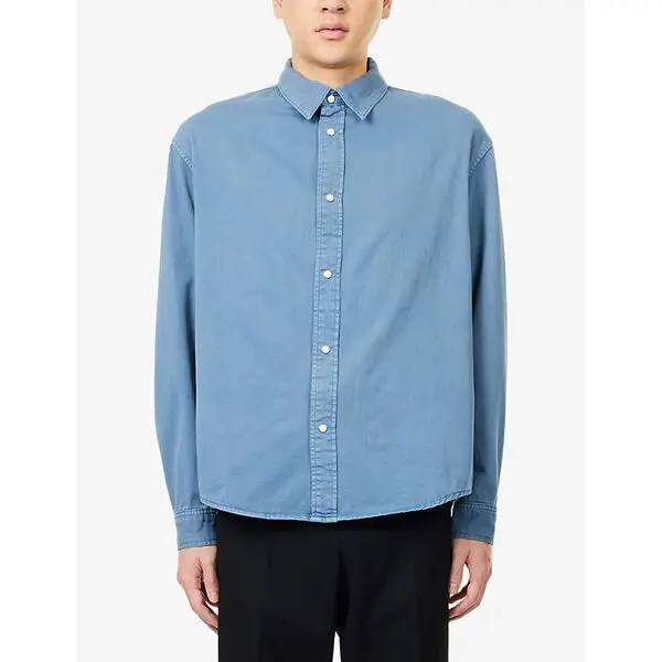 FRAME Classic Relaxed-fit Denim Shirt