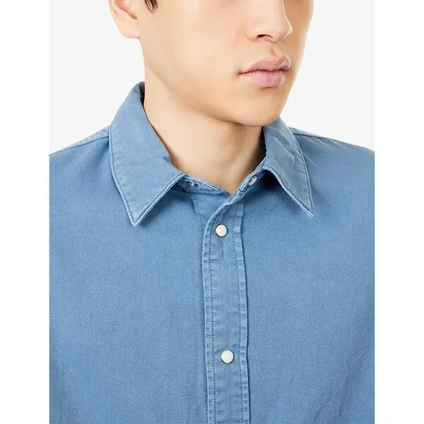 FRAME Classic Relaxed-fit Denim Shirt