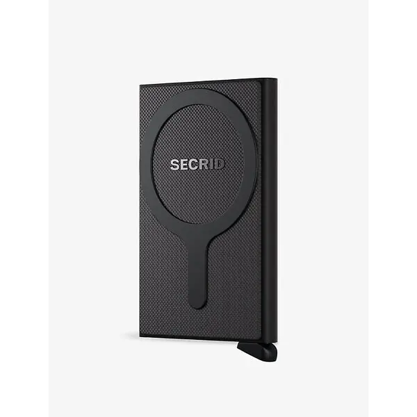 SECRID Cardprotector Magsafe Aluminium Wallet - Black
