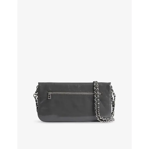 Zadig&Voltaire Rock Humberto Leather Clutch - Road