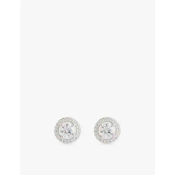CARAT* LONDON Gwen Stud Earrings - Silver