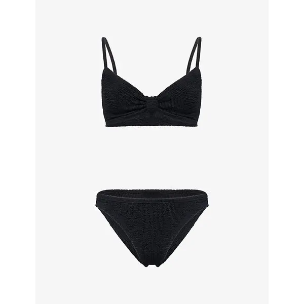 Hunza G Alicia Bikini Set - Black
