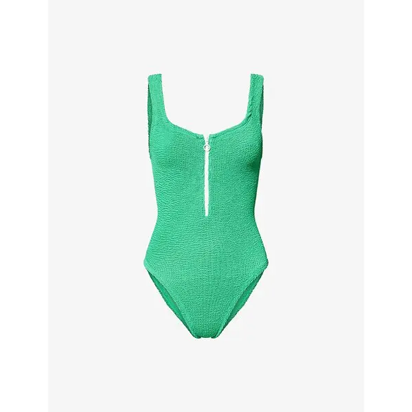 Hunza G Dallas One Piece Swimsuit - Emerald