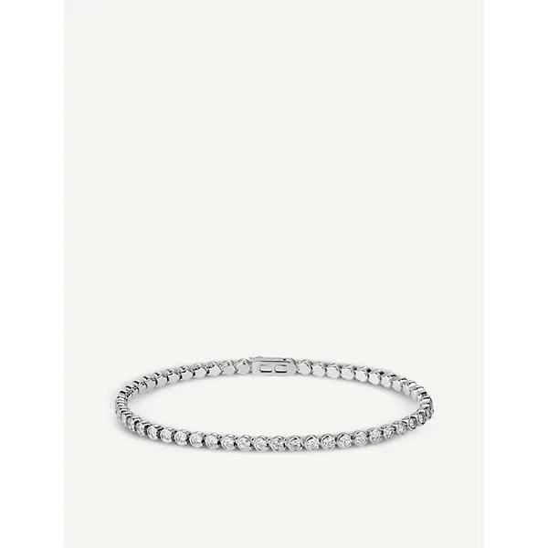 CARTIER Lignes 18ct White-gold And Diamond Bracelet - One-color