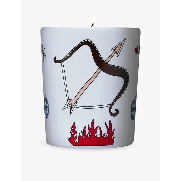 FLAMMES Sagittarius Pompons Jaunes Scented Candle - One-color