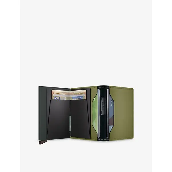 SECRID Bandwallet Branded Leather Wallet - Leaf-khaki