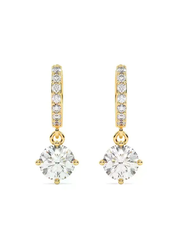 TILLA 14kt Prong Setting Earrings - Gold